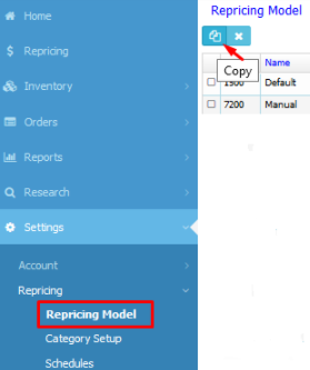 Create new repricing model and assign SKUs to a repricing model ...