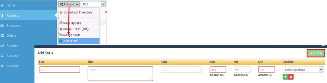 How to create an SKU in ChannelMAX ? – ChannelMAX