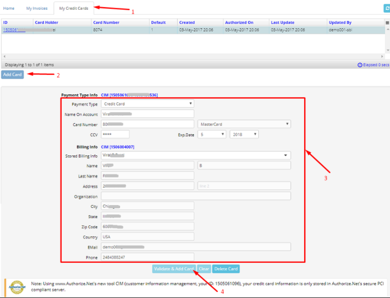 How do I add my Credit Card for automatic payment? – ChannelMAX